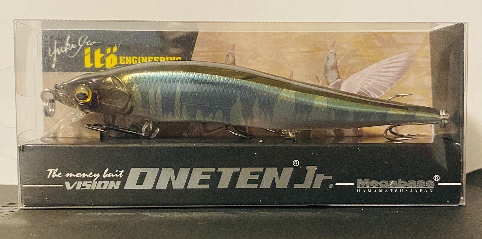 MEGABASS Vision 110 Jr Wagin Hasu 98.5 mm 3/8 oz Bass Lure Oneten | eBay