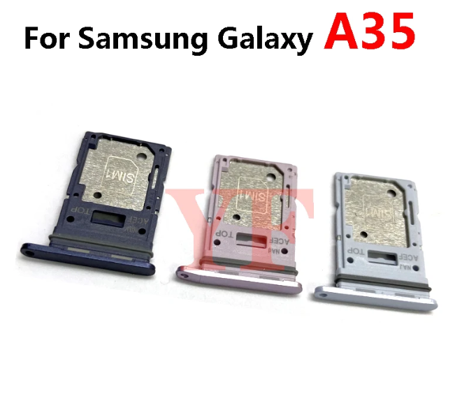 SIM Card Tray Slot Holder For Samsung Galaxy A55 A556 A15 A156 A25 A256 ...