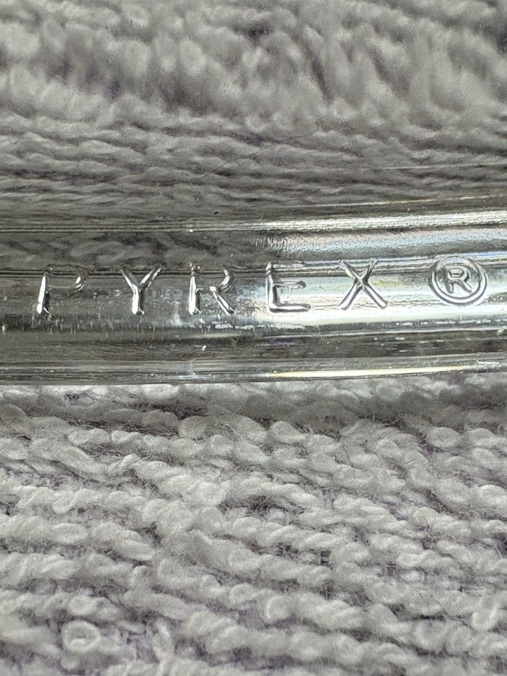 Pyrex Corning Ware A-7-C Square Replacement Lid Only Clear Glass 7 Inch ...