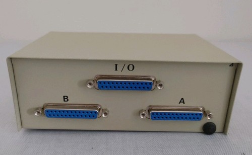 DB25 2 Way Data Transfer Switch Box | eBay