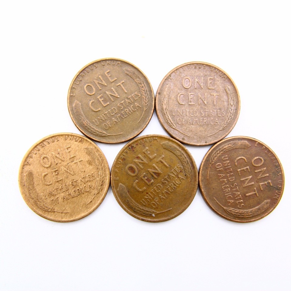 Lincoln Wheat Cent Penny Lot- Actual Coins Shown [WCL56] | eBay