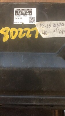 2012-2013 Toyota Prius ecu ecm computer 89661-47362 | eBay