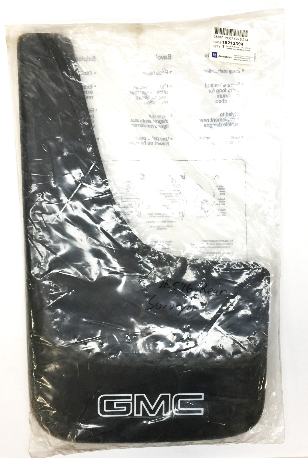 General Motors 'GMC' Mudflap Set 19213394 NOS | eBay