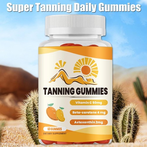 Bronze Bites Tanning Gummies Super Tanning Daily Gummies with Vitamin C ...