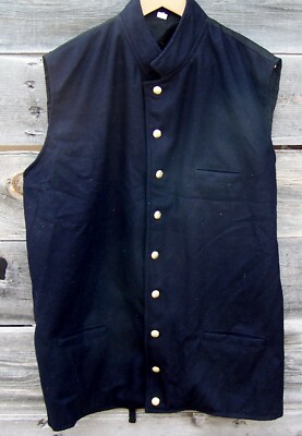 Union Federal Navy Blue Vest, Civil War 42 | eBay