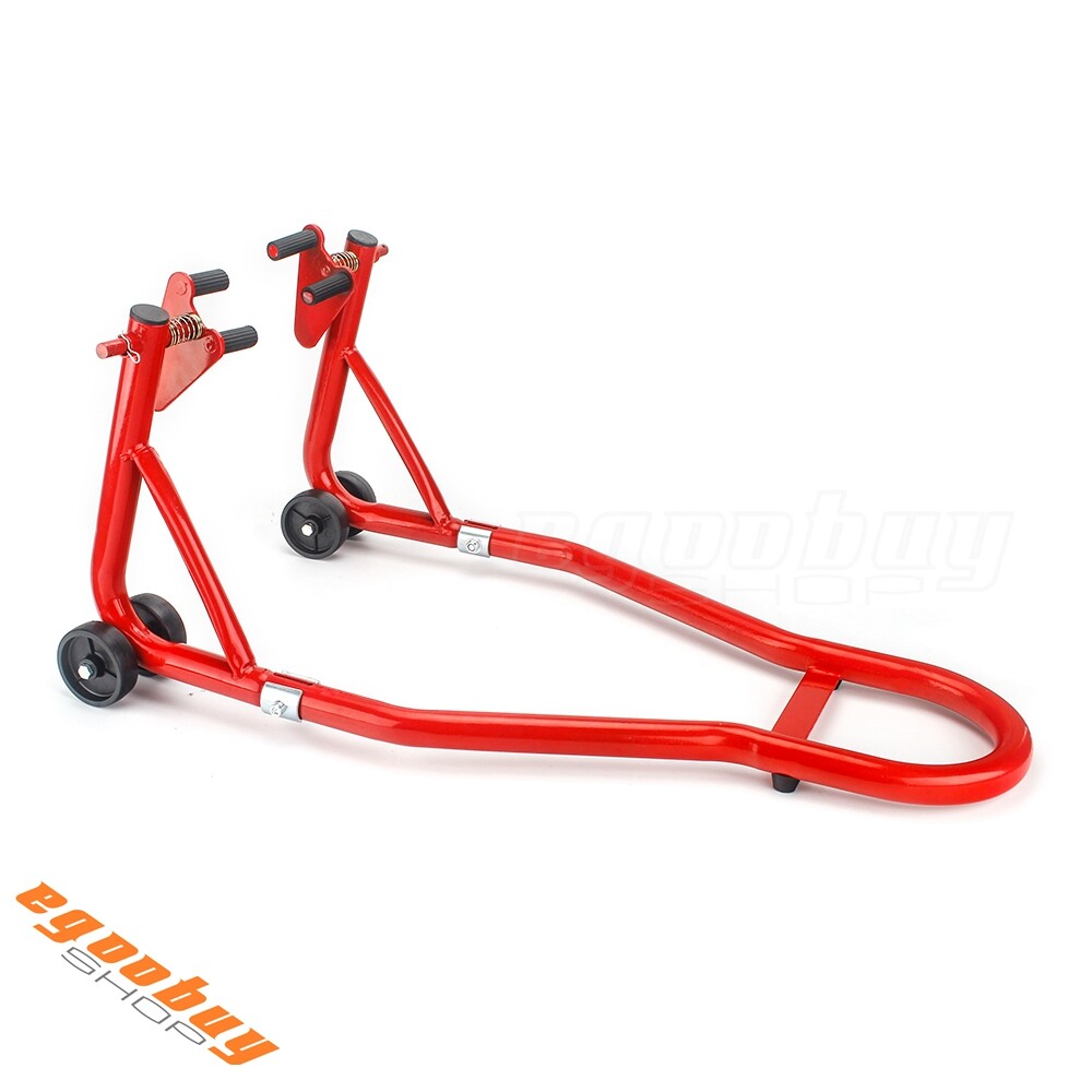 9"-12" Motorcycle Sport Bike Front Wheel Repair Stand Swing Arm Lift ...