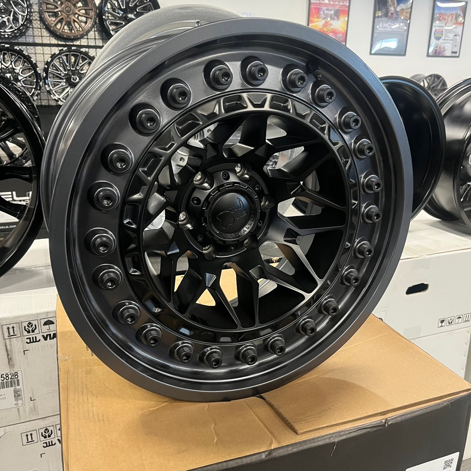 4 Black Rhino Alpha 20x10 6x135 -18mm Black Gunmetal Wheels Rims 20 ...