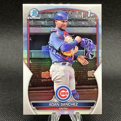 2023 Bowman Chrome Refractor Adan Sanchez /499 Chicago Cubs #BCP-219 | eBay
