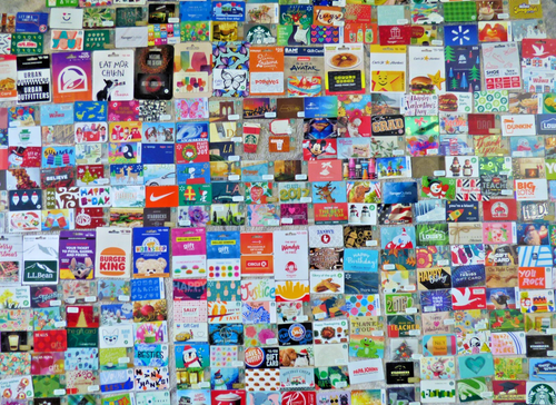 Gift Card Collection - Huge LOT of 304 Different Cards- Each Pictured ...