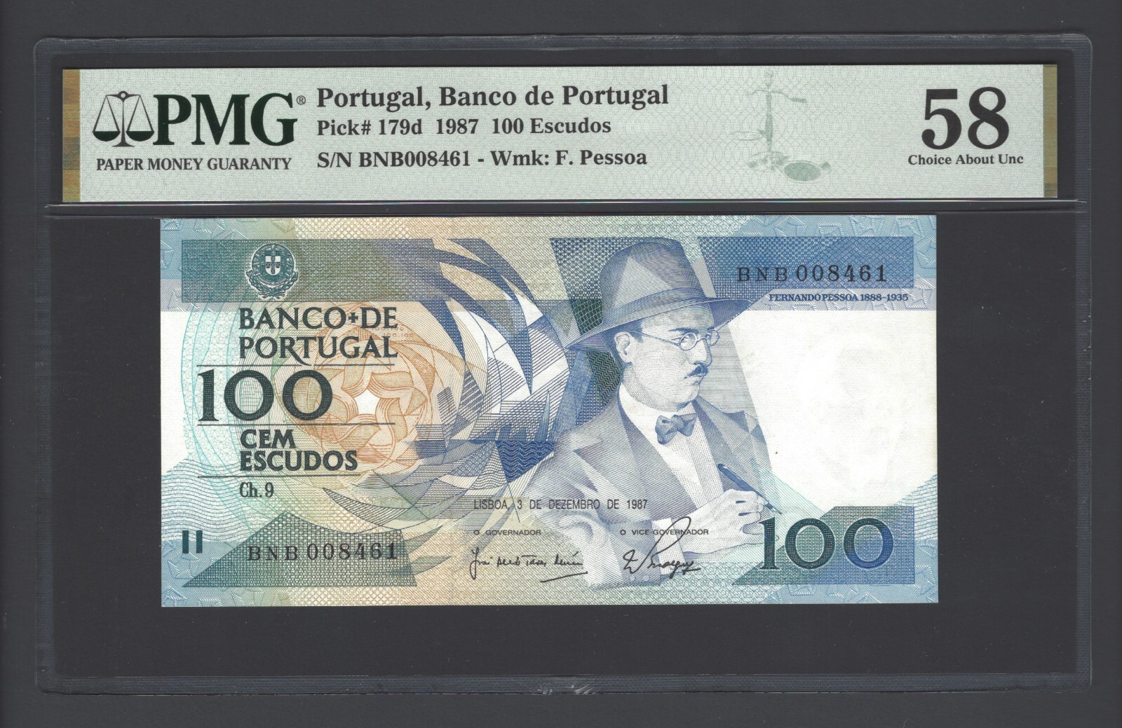 Portugal 100 Escudos 3-12-1987 P179d About Uncirculated | eBay