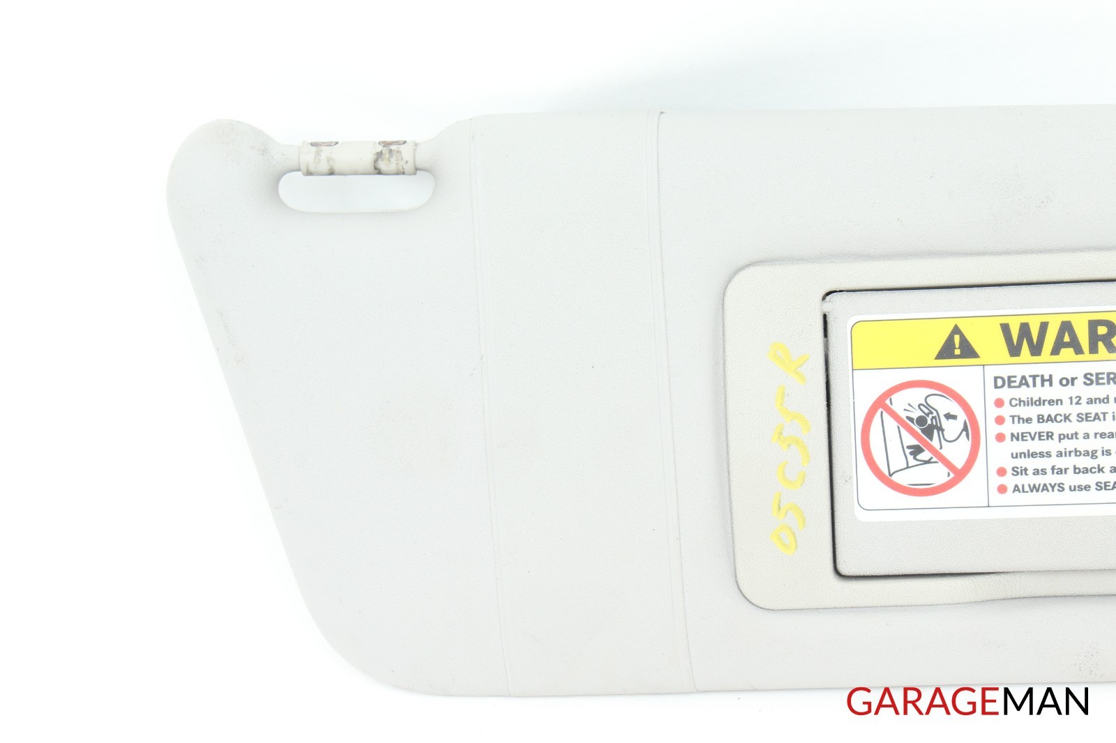 01-07 Mercedes W203 C230 C55 AMG Front Right Side Sunvisor Sun Visor ...