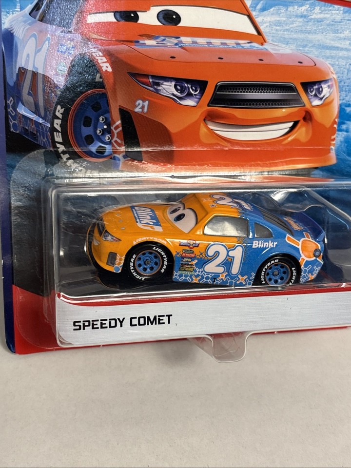 Pixar Cars Speedy Comet Piston Cup Racers Sealed 2018 Diecast Mattel ...
