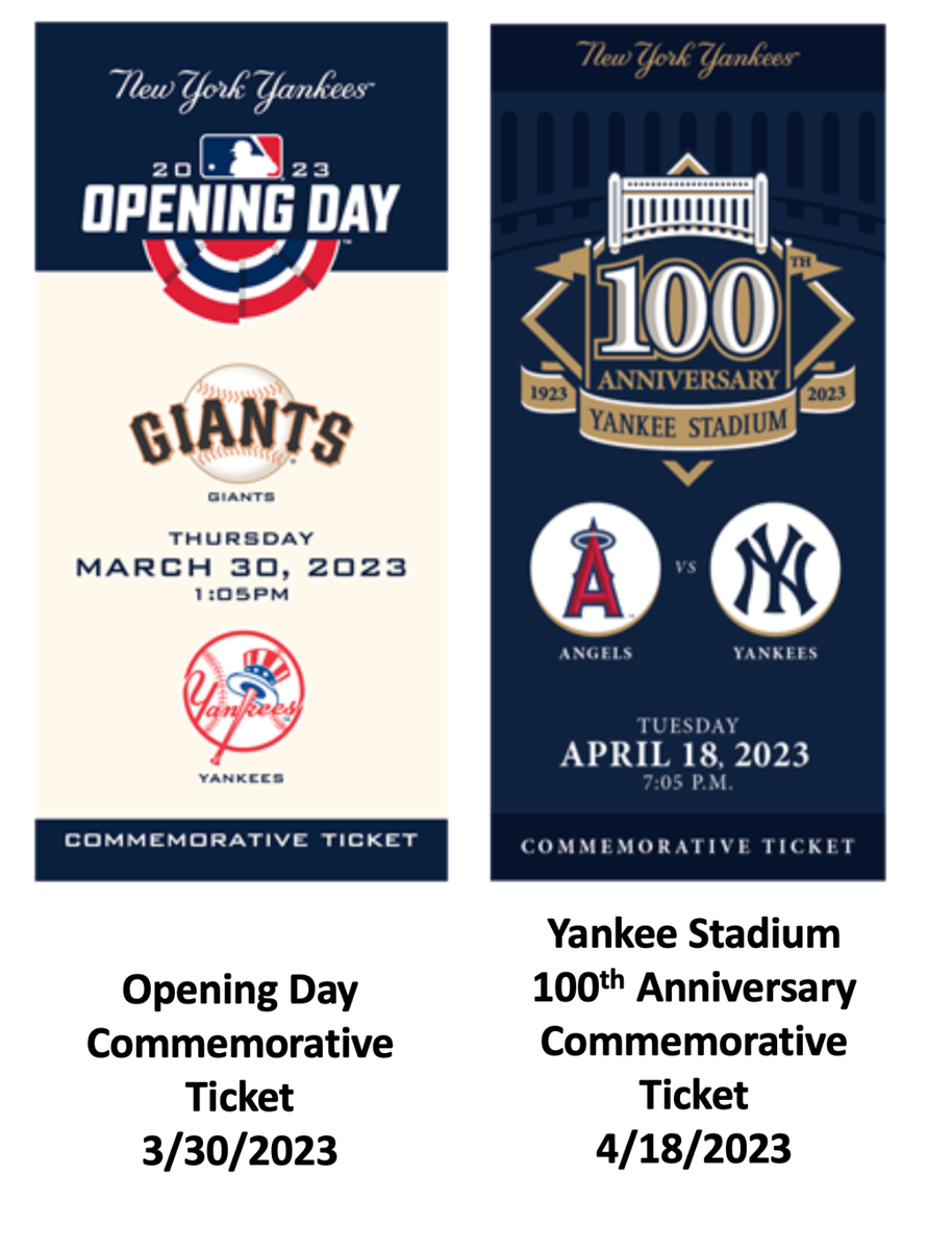 Yankess Tickets Raffle Flyer Ideas Baseball Vintage New York Yankees