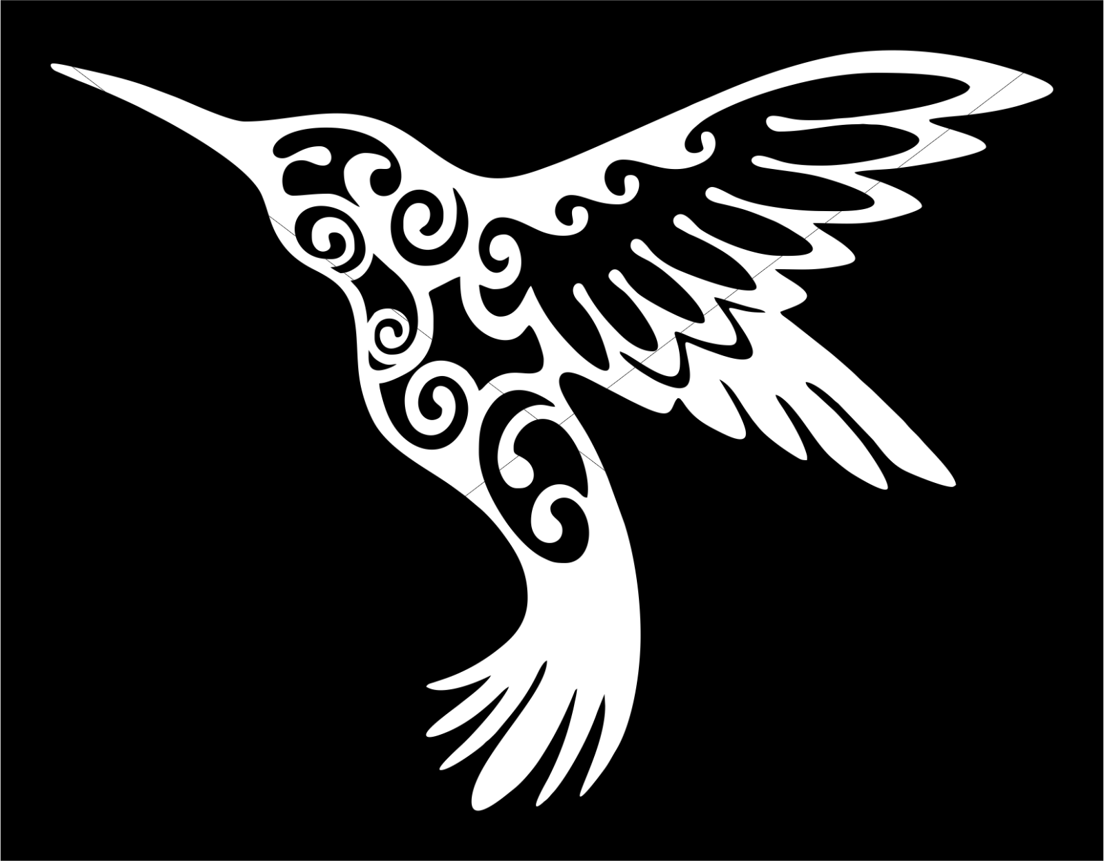 Hummingbird Vinyl Decal Sticker Car Truck Yeti Window Bumper Wall ...