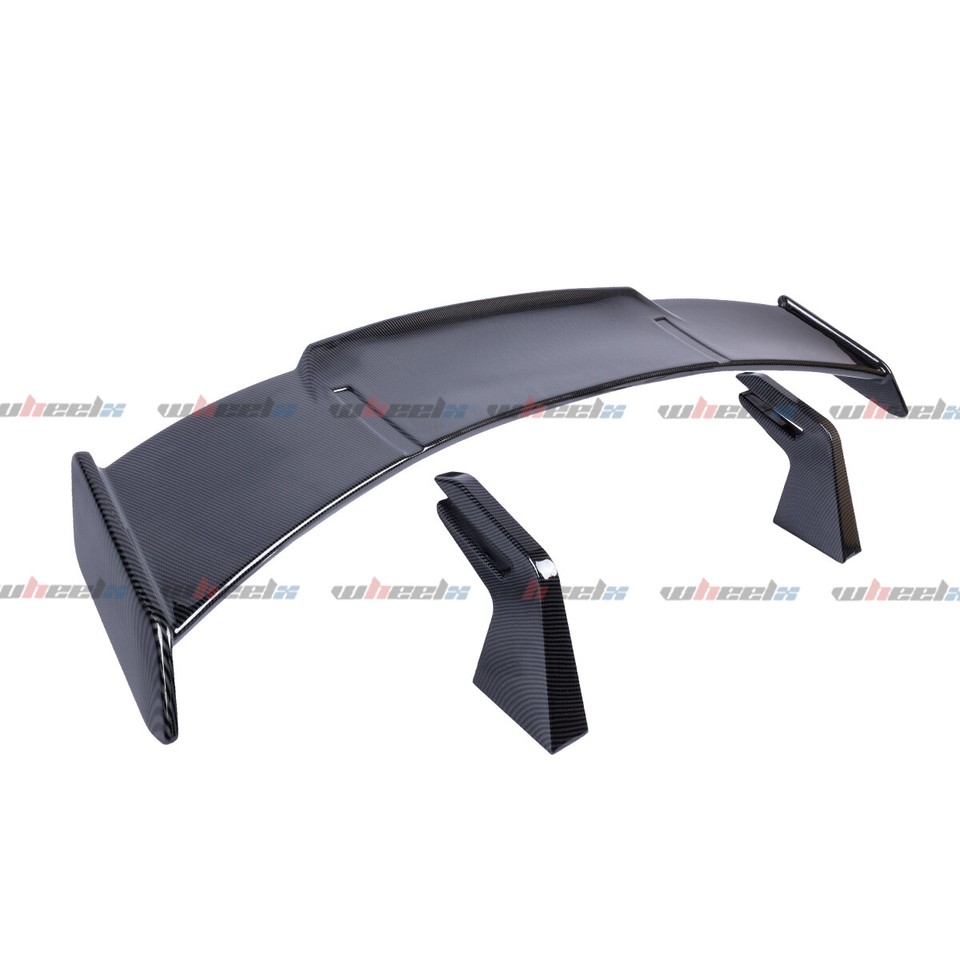 Carbon Fiber 57" Rear Trunk Spoiler Wing PRO Style For Ford Mustang ...