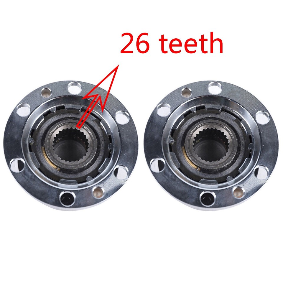 2x Manual Wheel Locking Hubs Set For Toyota 4Runner T100 Hilux Pick up ...