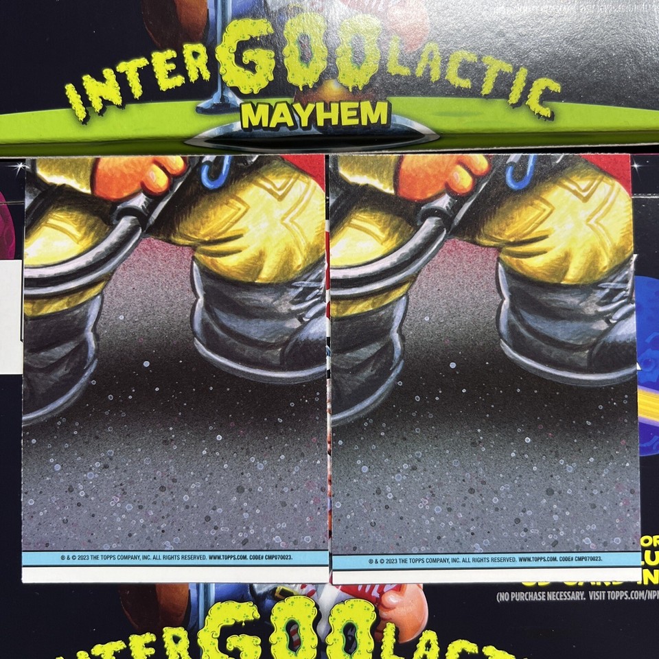 2023 GPK Intergoolactic Mayhem BOOGER GREEN 98a/98b | eBay