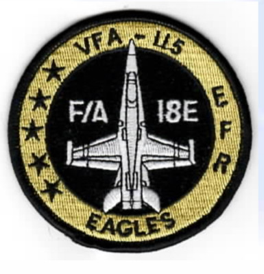 3" VF-115 F/A-18E BULLET EAGLES EMBROIDERED PATCH | eBay