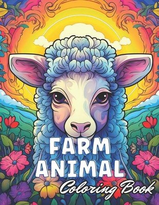 Farm Animal Mandala Coloring Book: High Quality +100 Adorable Designs ...