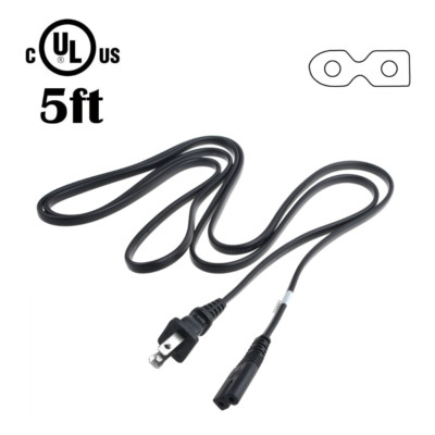 PwrON 5ft UL AC Power Cable for SANSUI HDLCDVD195D HDLCDVD19D HDLCD195E ...