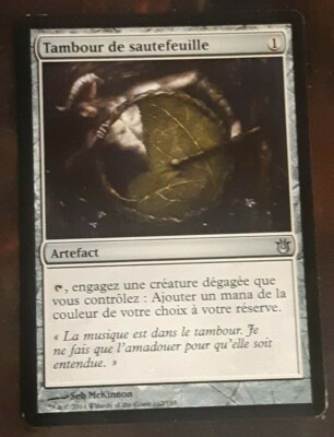 4 * Tambour de sautefeuille - 4 * French Springleaf Drum - Magic Mtg ...