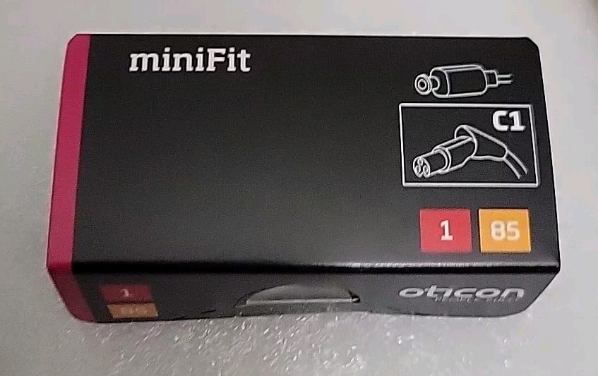 HEARING AID SPEAKER UNIT (Oticon) ~ MINIFIT ~ 85 db ~ Size 1 ~ RIGHT ...