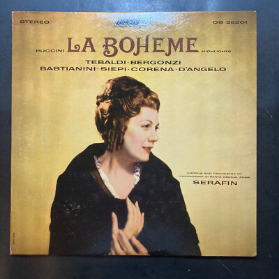 LA BOHEME TABALDI BERGONZI serafin | eBay