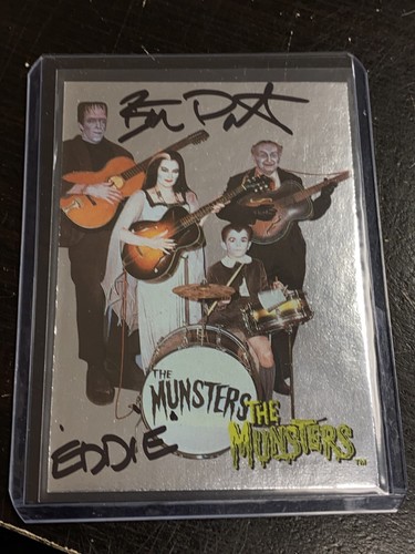 Butch Patrick signed The Munsters card 1996 foil | eBay