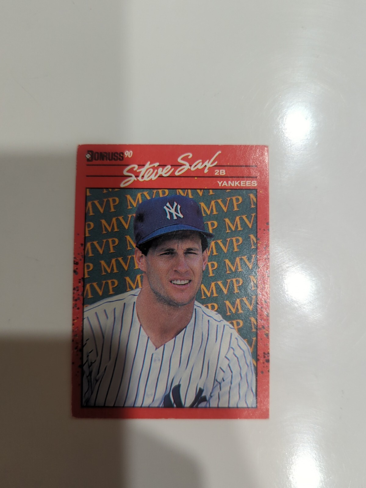1990 Donruss #BC-22 Steve Sax ERROR NO Period Baseball CARD | eBay