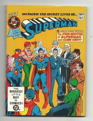 Best of DC Blue Ribbon Digest #8 - Superman - Batman - Flash - FN/VF 7. ...