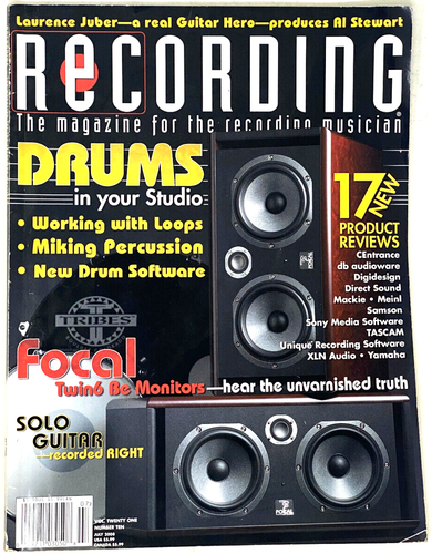 Home & Studio RECORDING Magazine - July 2008 -Laurence Juber produces ...