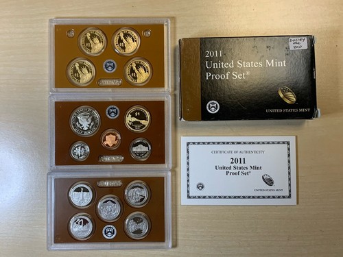 2011 US Mint Proof Set Box & COA**201154Ohe | eBay