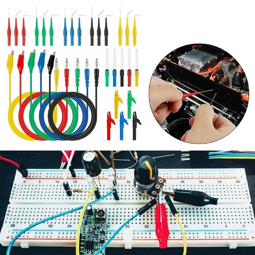 30x Test Leads Multimeter Rear Probe Kit Clip-Lead for Test | eBay UK