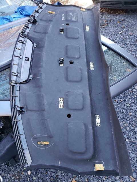 Mk4 VW Jetta GLI Black Rear Trunk Cargo Privacy Cover Deck Lid Parcel ...