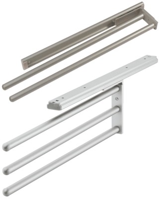 Towel Rail Telescopic Aluminium Tier Pull Out Cabinet, Under Worktop ...