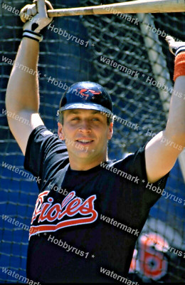 CAL RIPKEN JR Baltimore Orioles 1989 MLB Baseball Original 35mm Photo ...