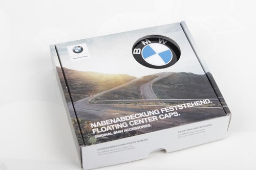 Genuine BMW Floating Wheel Centre Hub Caps SET OF 4 68mm NEW ...