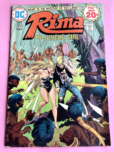 DC Comics RIMA THE JUNGLE GIRL - No.3 - 1974 | eBay