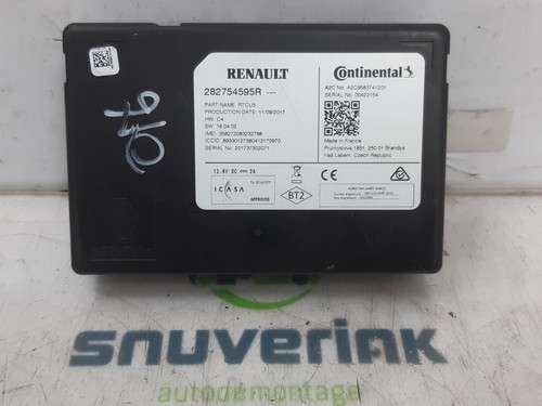 MODULE GPS Renault Scénic IV (RFAJ) 2017 282754595R / 282756759R ...