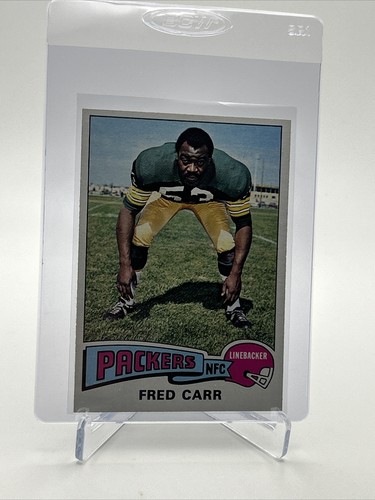 1975 Topps Fred Carr Football Card #233 NM Quality FREE SHIPPING | eBay