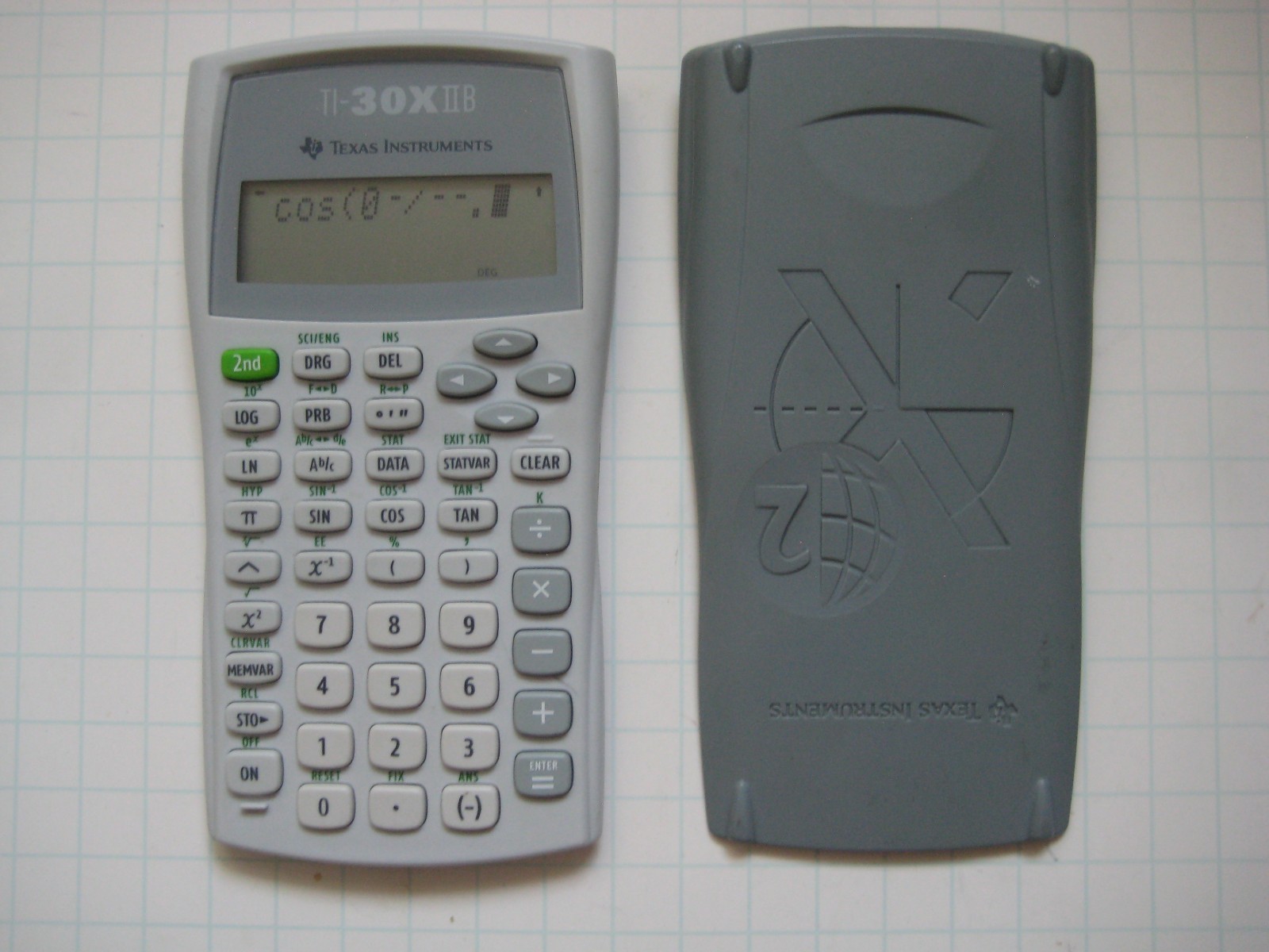 Texas Instruments TI-30XIIB Scientific Calculator - TI-30X IIB 2-Line ...