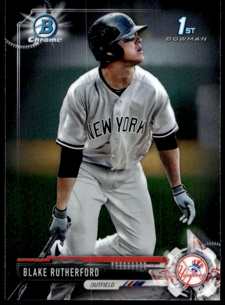 2017 Bowman #BCP121 Blake Rutherford Chrome Prospects NM/MT | eBay