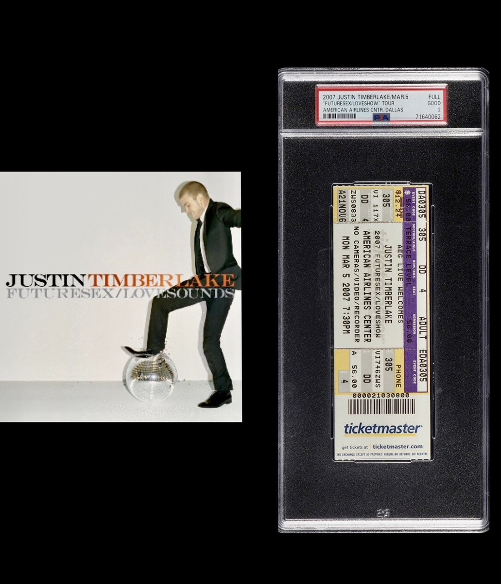 Boleto De Ticketmaster Justin Timberlake Justin Timberlake Tickets