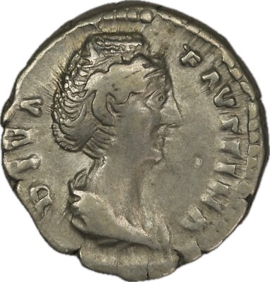 Faustina Sr Elder 138-140 AD Roman Empire Denarius Silver Coin, Pius ...