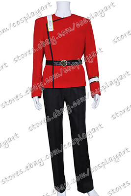 Cosplay Starfleet Costume Halloween Uniform Whole Set | eBay UK