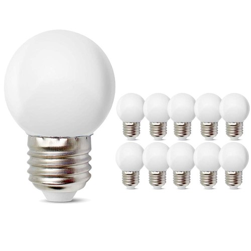 Small E26 LED Night Light Bulbs 1W Mood Light Bulbs Soft White 3000K ...