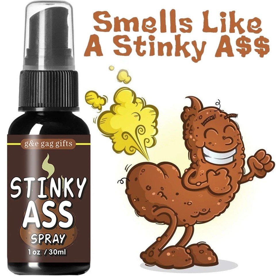 Liquid Fart Spray Stink Bomb Smelly Stinky Ass Toxic Bomb Crap Gag ...