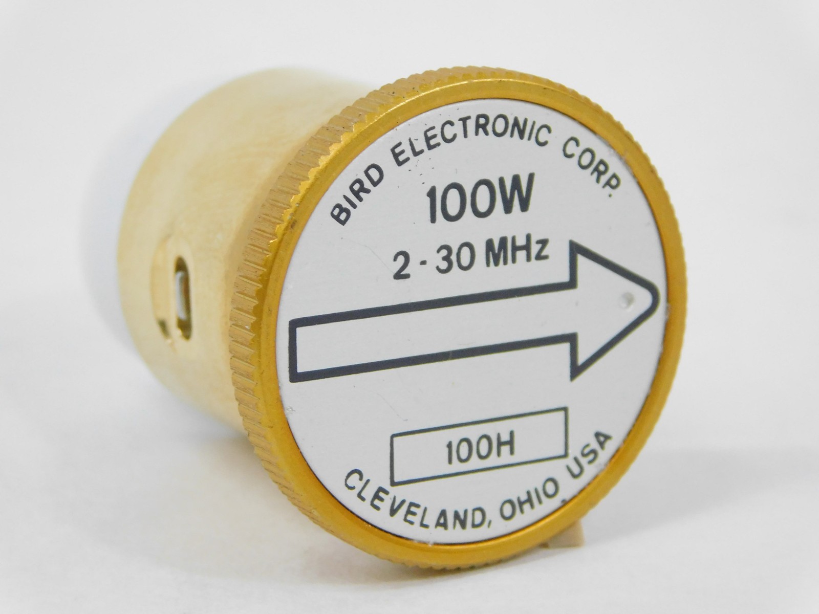 Bird 100H 2-30MHz 100W HF Element Slug for 43 Wattmeter Meter (works ...