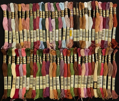 65x Needlepoint/Embroidery THREAD DMC 6 ply Floss cotton-Autumn colors ...