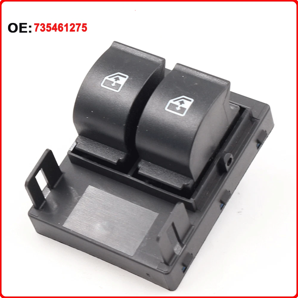 ELECTRIC WINDOW DOUBLE SWITCH BUTTON FRONT RIGHT FOR FIAT DOBLO 263 ...